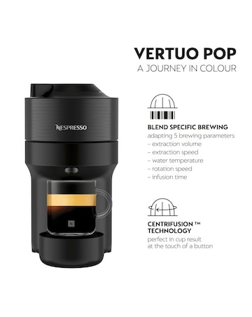 Nespresso Vertuo Pop Automatic Pod coffee machine | Premier Man